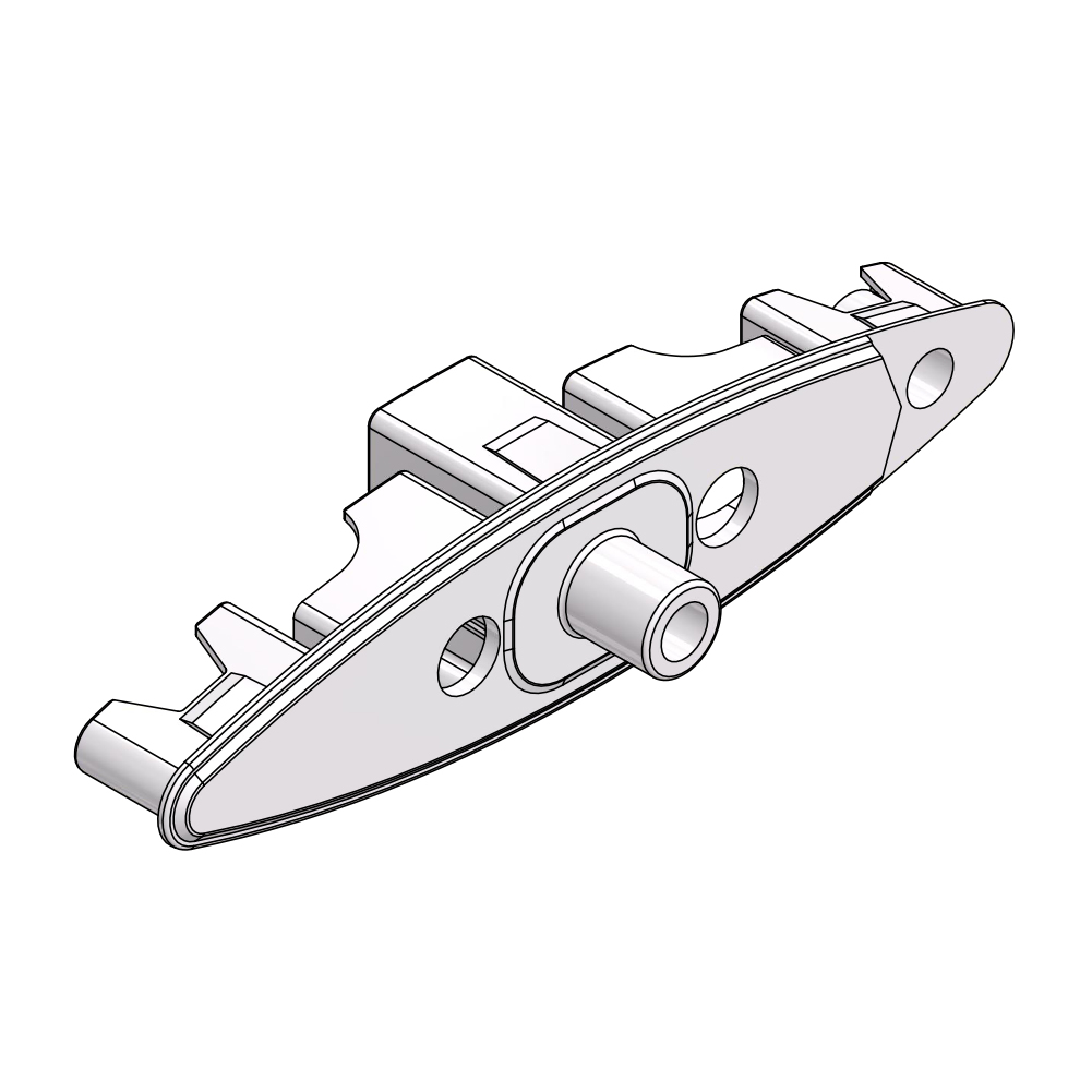 63MM CONNECTOR LOUVER CAP COTTON | Louvolite